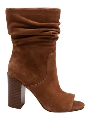 Michael Kors Peep-toe Ankle Boots - Brown