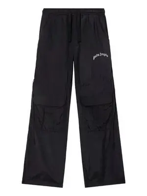 Palm Angels Logo-print Track Pants - Black