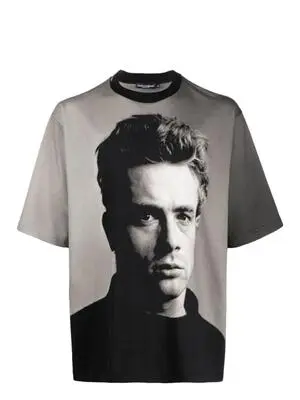 Dolce & Gabbana Dolce & Gabbana James Dean T-Shirt Men Black