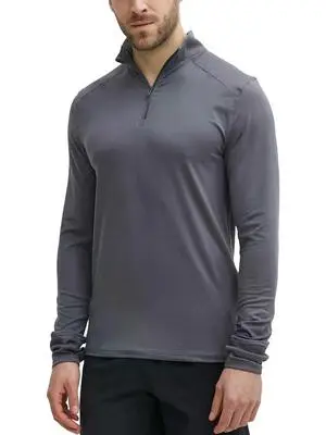 Under Armour Qualifier Run Quarter-zip Thumb-slot Sweater - Grey