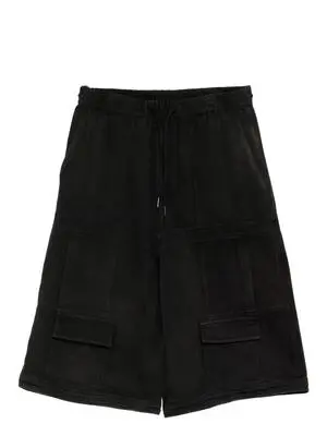 JUUN.J Drawstring Cargo Shorts - Black