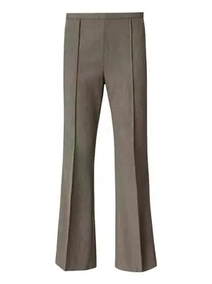 THE FRANKIE SHOP Dessa Flared Trousers - Neutrals