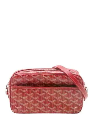 Goyard 2000-2026 Goyardine Sac Cap Vert Crossbody Bag Red