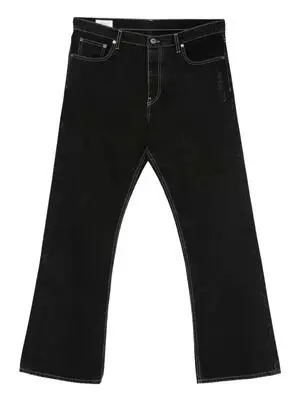 Off-White Half Arrow Slim Relax Jeans - Black
