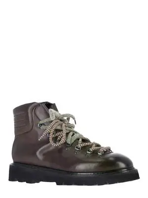 Premiata Leather Boots - Brown