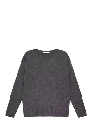 Malìparmi Ribbed-knit Crew-neck Sweater - Grey