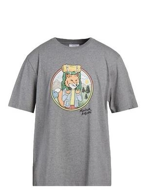 Maison Kitsuné T-shirt Size Cotton - Grey