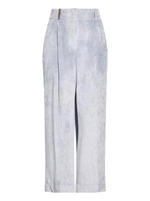 PESERICO Woman Pants Light Blue Size 8 Viscose, Elastane