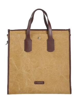 GIANNI CHIARINI Woman Handbag Marigold Size - Cotton, Cow Leather