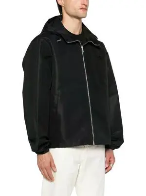 GIVENCHY Windbreaker In Polyfaille With Stamp Embroidery