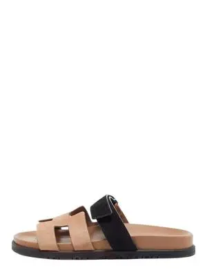 Hermès Chypre Cut-out Sandals - Neutrals