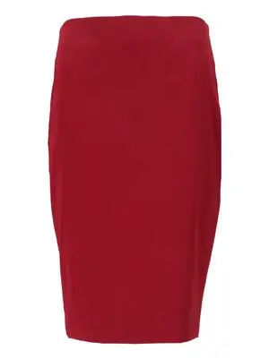 SAINT LAURENT Jupe Base Js28 Avec Zip Au Dos