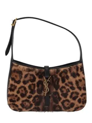 Saint Laurent Bo Mng Le 5 A7 W Real Pony - Leopard