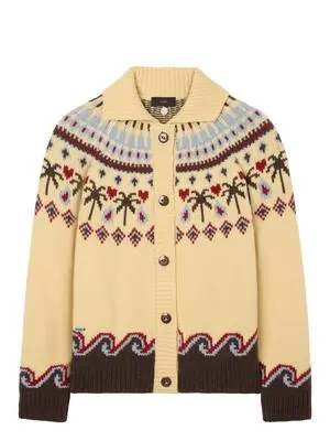 Alanui Sweet Winter Jacket - Sunlight/multicolor