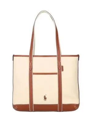 Ralph Lauren Canvas/leather Sm Shp Tte Tte Sma - Multi