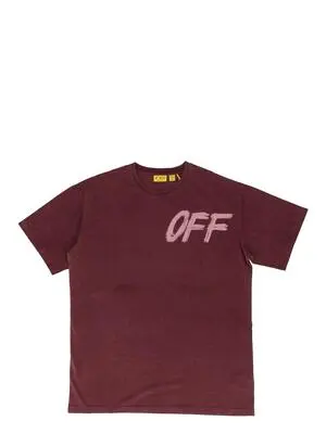 Off-White Shared Logo Fade Over Tee S/s - Red