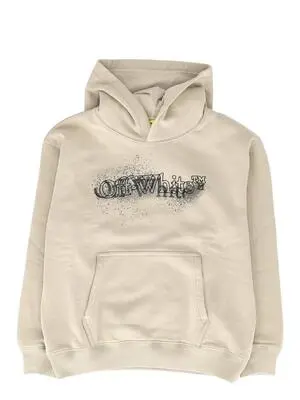 Off-White Arrow Spray Hoodie - Grey