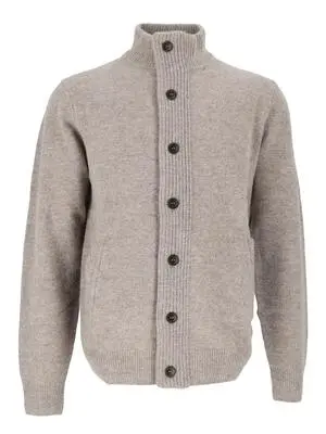 Barbour Essential Patch Zip Through - Grey