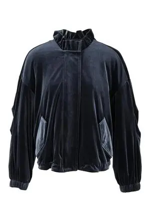 EMPORIO ARMANI WOMAN Blouson Jacket - Grey