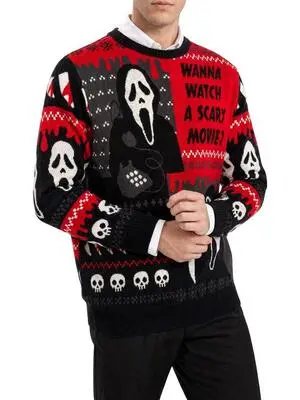 Opposuits Ghostface Sweater - Black