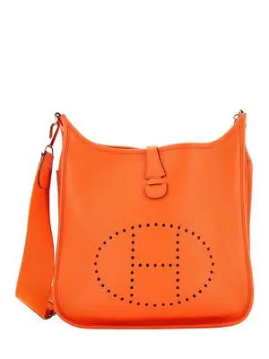 Hermès Evelyne Bag Gen Iii Clemence Pm - Orange