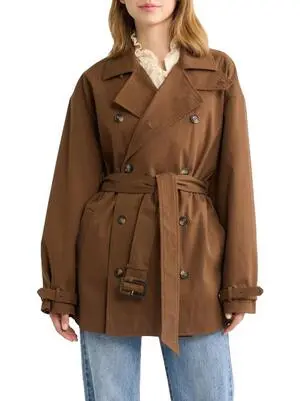 DÔEN Wolfe Trench Coat - Lichen