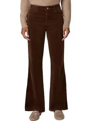 Paige Sofia High Waist Flare Leg Jeans - Hickory