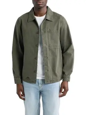 RHYTHM Field Guide Long Sleeve Button-up Shirt - Stone