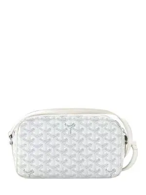 Goyard Cap Vert Bag Coated Canvas Crossbody Bag - White