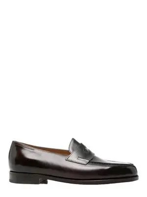 JOHN LOBB Lopez Leather Loafers