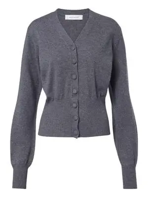 AYA MUSE Costa Wool And Cashmere-blend Cardigan - Grey