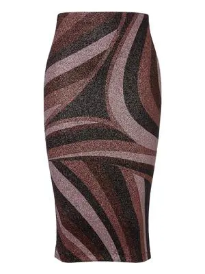Emilio Pucci Iride Lurex® Jersey Pencil Skirt - Multicoloured