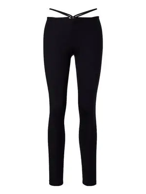 ERES Torres Ribbed-knit Leggings - Black