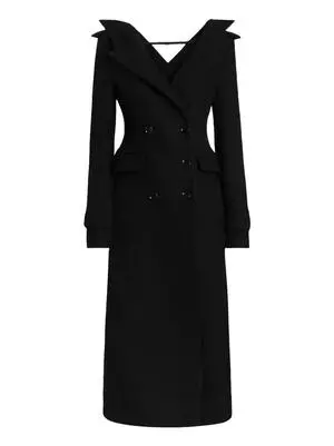 Dolce & Gabbana Peak-lapel Double-breasted Coat - Black