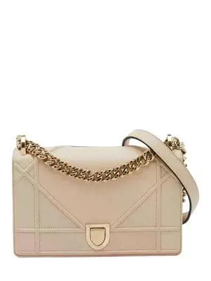 Dior 2018 Small Diorama Flap Shoulder Bag - Neutrals