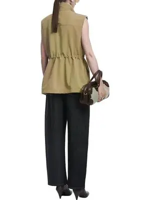 JNBY Drawstring Cargo-pocket Vest