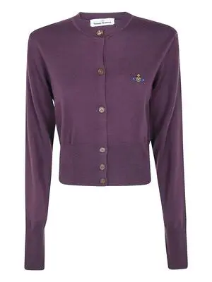 VIVIENNE WESTWOOD Cropped Cardigan "bea"