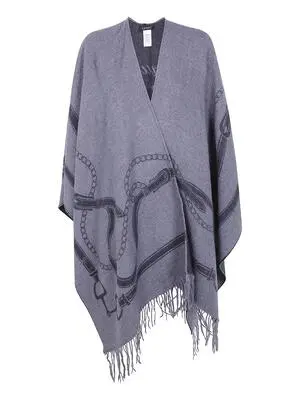 Ralph Lauren Poncho "ruana - Black