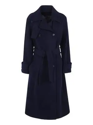 Paul Smith S Wool Coat - Blue