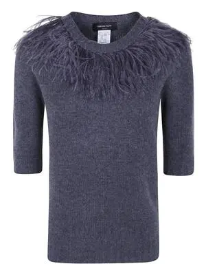FABIANA FILIPPI Short Sleeve Sweater