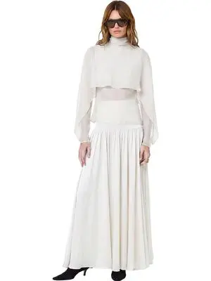 NICHOLAS TANI SKIRT - PEARL