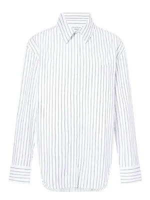 ANINE BING Scott Striped Cotton Shirt - Multi