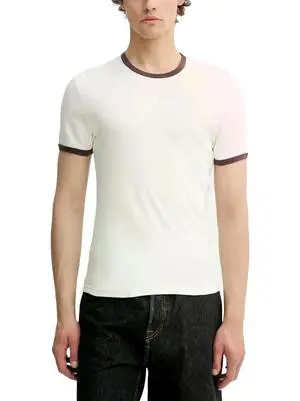 Samsøe Samsøe Satod Contrast-trim T-shirt - White