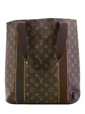 LOUIS VUITTON Cabas Beaubourg Monogram Canvas Tote Bag - Brown