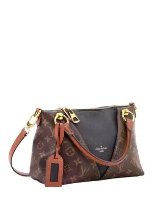 LOUIS VUITTON V Monogram Canvas And Leather Bb Tote Bag Black