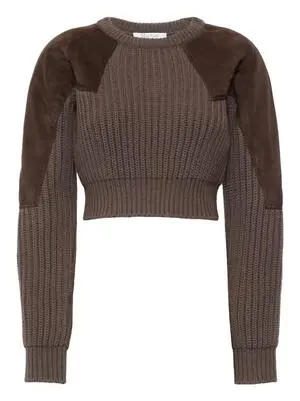 MAX MARA Wool And Cashmere Ribbed Jumper