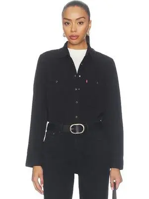 LEVI'S Heritage Western Denim Shirt In Black - Basic Night Western