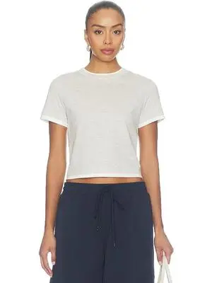 Good American The Layered Tee - Grey