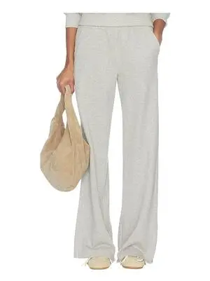 PERFECTWHITETEE Leni Sweatpants In Light Grey - Heather Grey