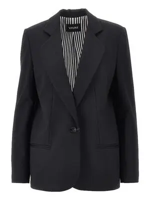 VITOVI Ready' Milano Stitch Single-breasted Jacket - Black